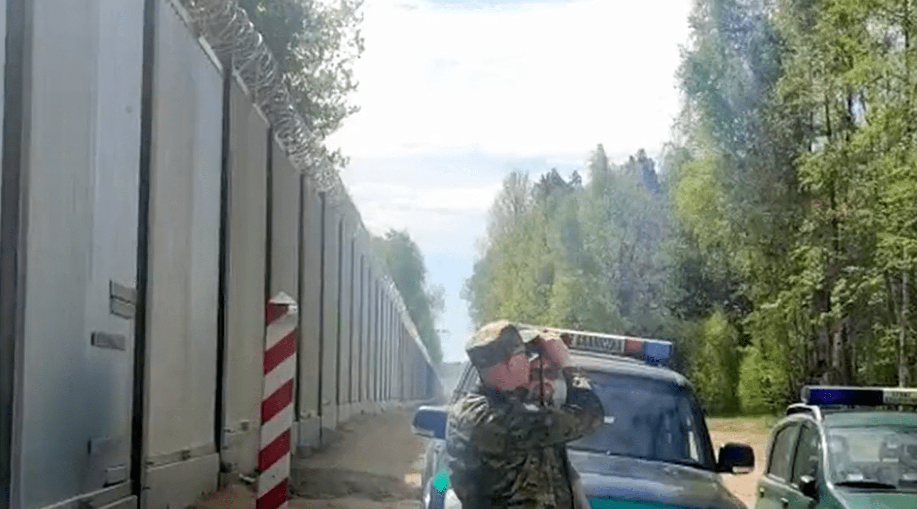 Polijas-Baltkrievijas robežas stiprināšanā Varšava ieguldīs vēl 350 ...