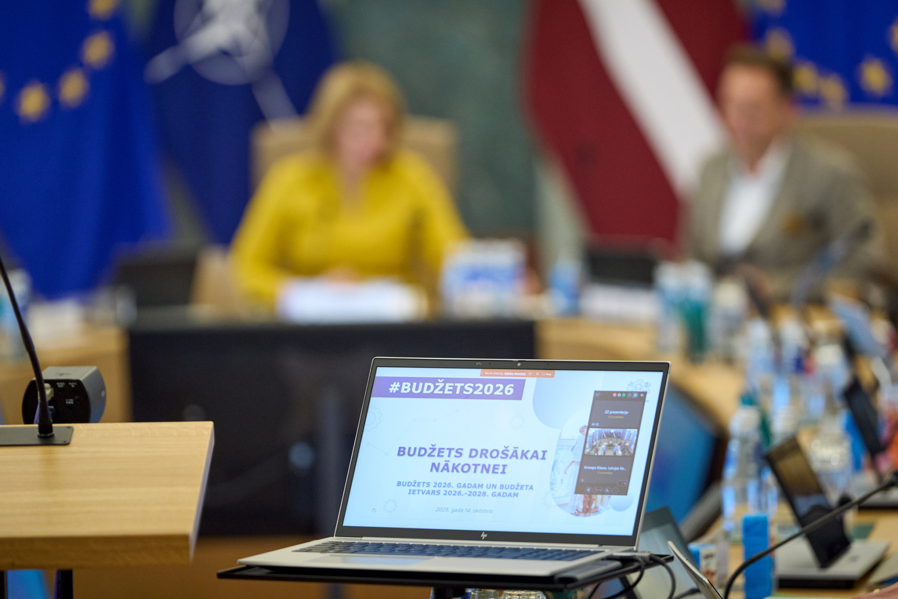 Valdība atbalsta nākamā gada budžeta projektu ar 18 miljardu eiro ...